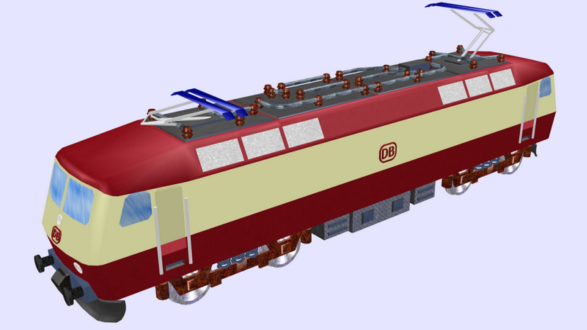 Class 120 electric locomotive model - TurboSquid 1707612