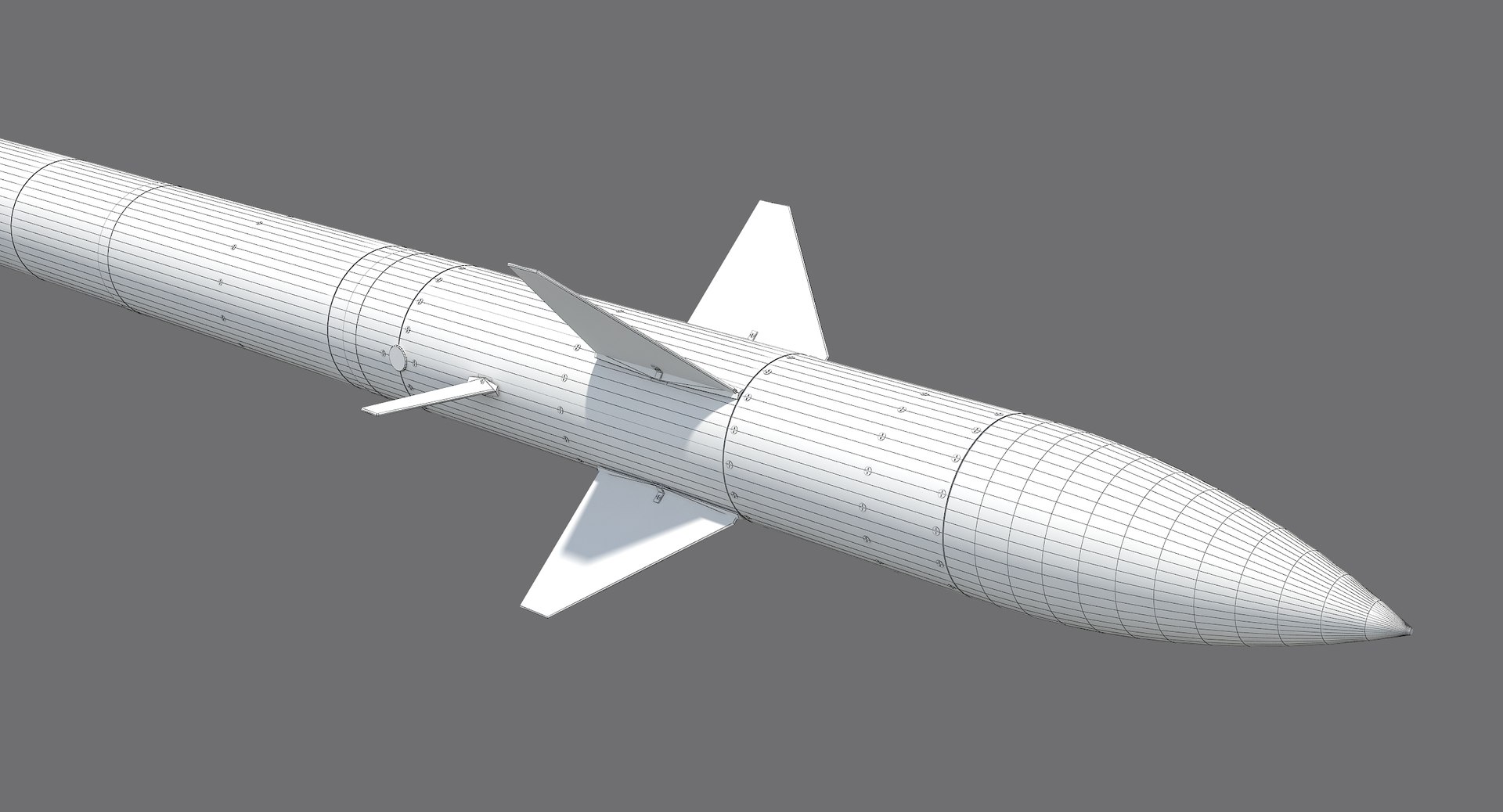 Tamir Interceptor Misslie - Iron Dome System model - TurboSquid 1972411
