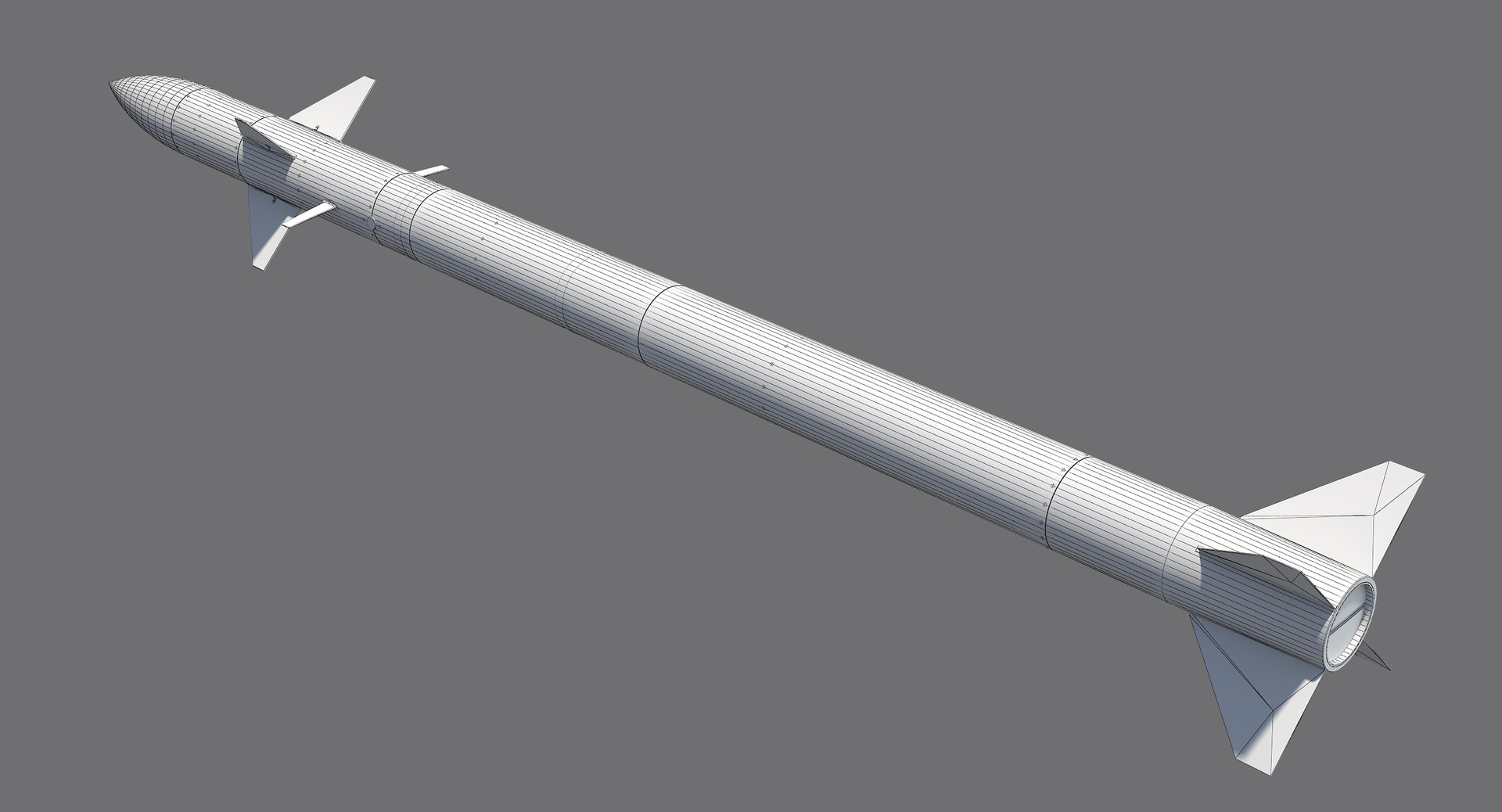 Tamir Interceptor Misslie - Iron Dome System Model - TurboSquid 1972411