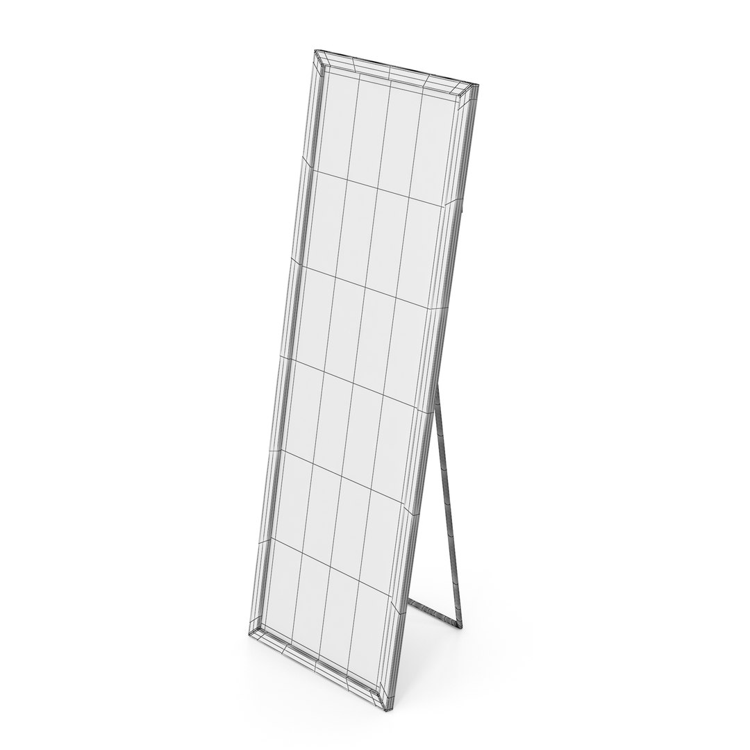 Standing Mirror 3D Model - TurboSquid 2113227