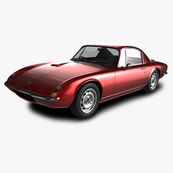 3D Lotus Elan Plus2 Coupe model - TurboSquid 2027155