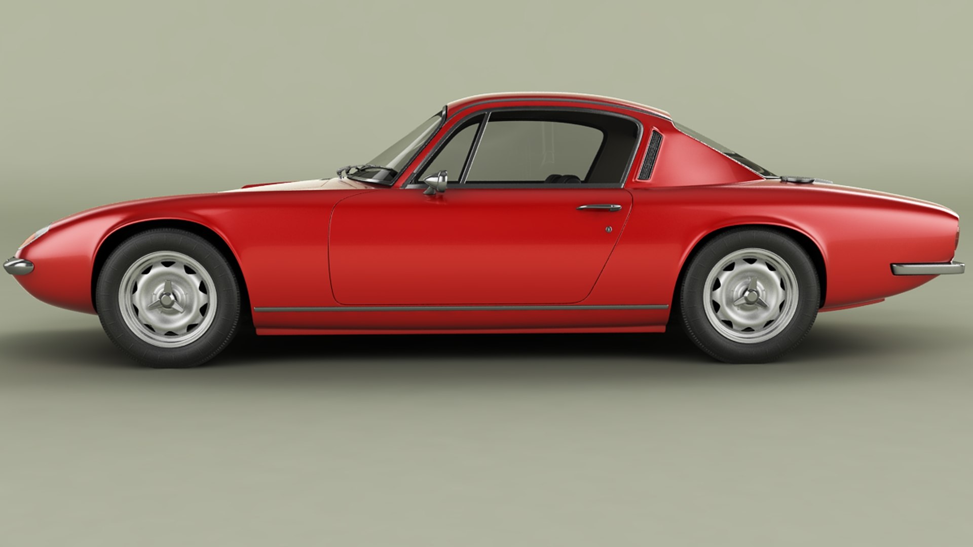 3D Lotus Elan Plus2 Coupe model - TurboSquid 2027155