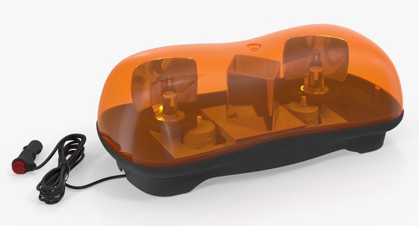 Peanut rotating beacon bar 3D model - TurboSquid 1317990