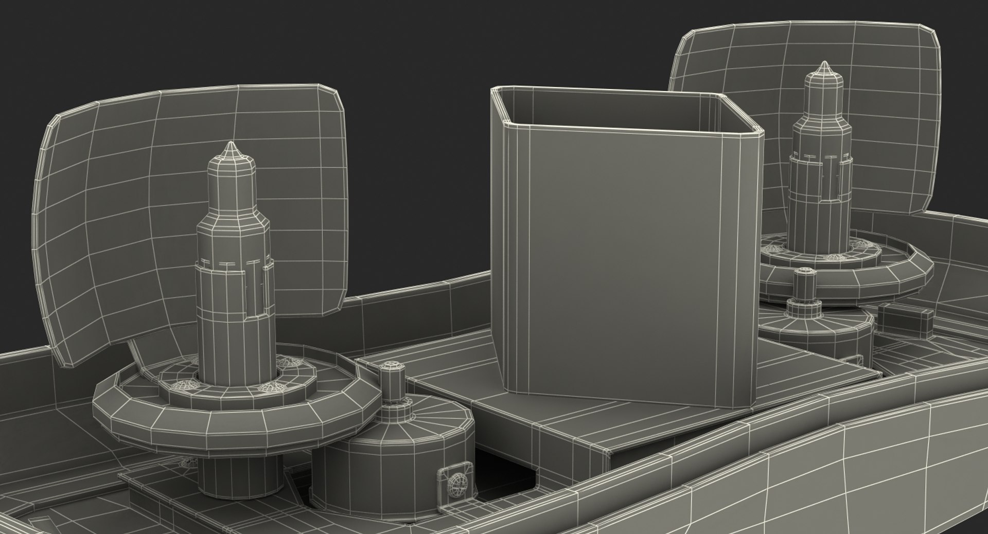 Peanut rotating beacon bar 3D model - TurboSquid 1317990