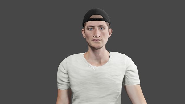 3D NPC Male 01 - Game Ready - RIGGED - TurboSquid 2026949