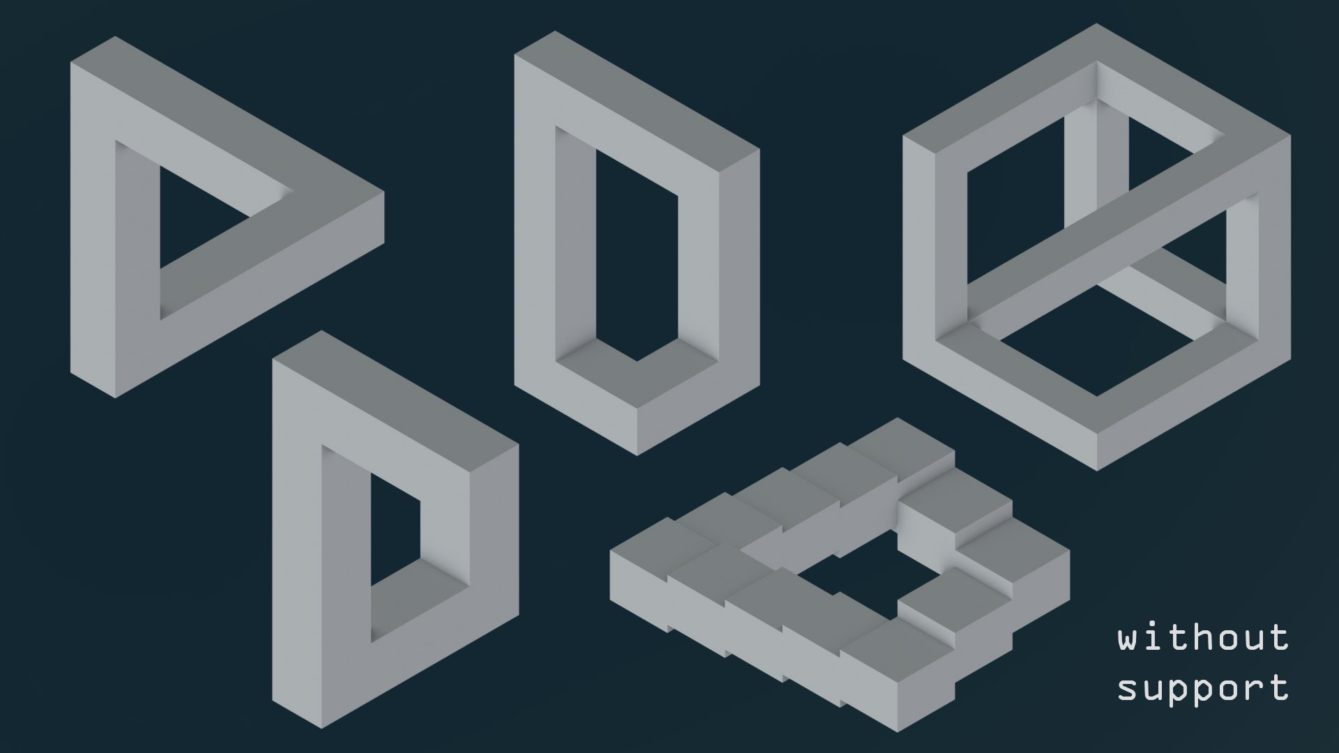 Printable Paradox Objects 3D Model - TurboSquid 1617203