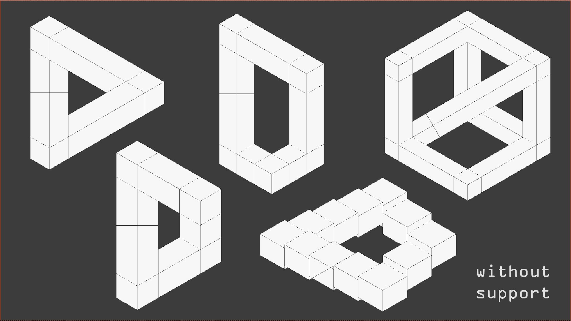 Printable Paradox Objects 3D Model - TurboSquid 1617203