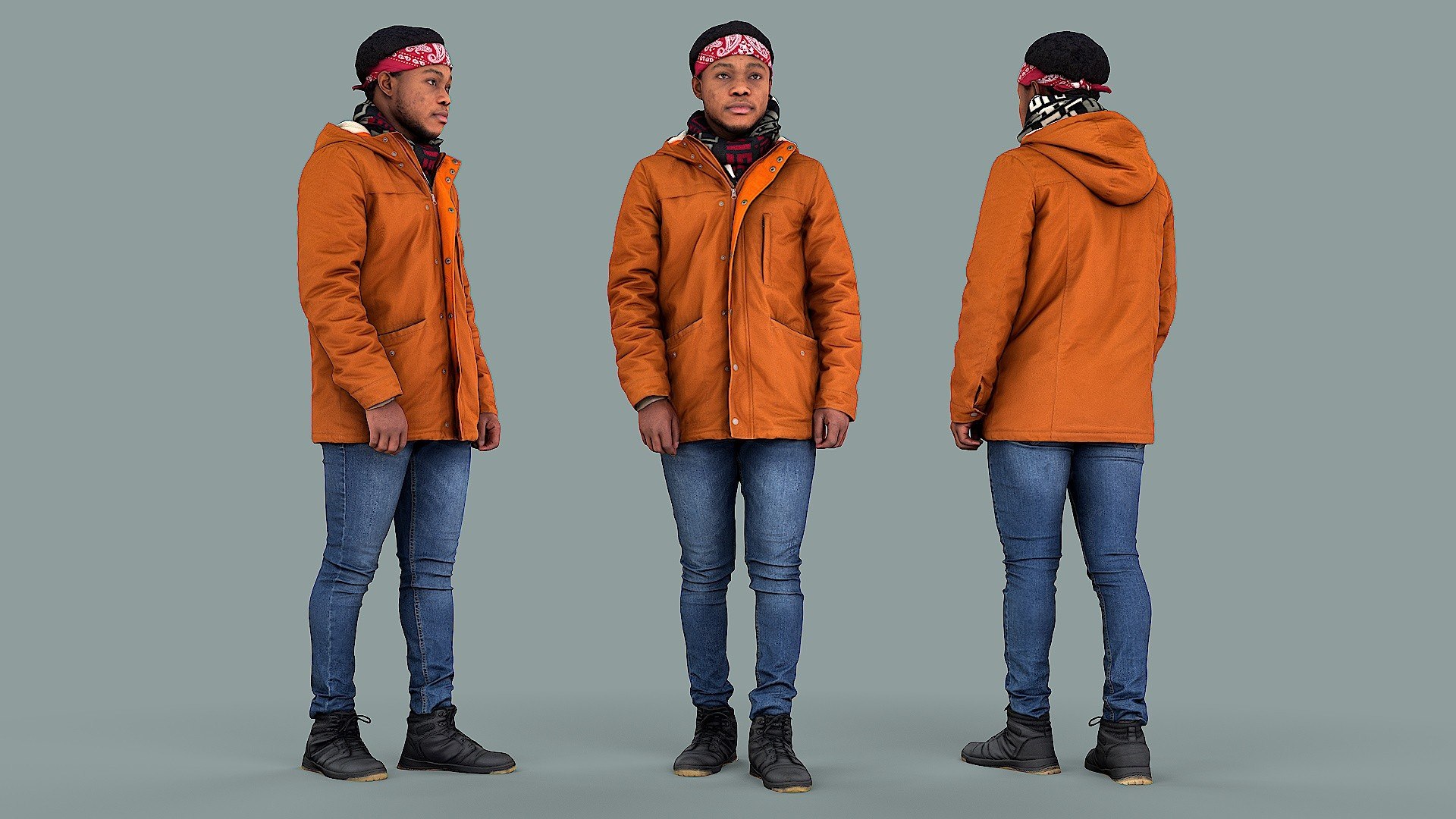 3D Model Buddy In A Scarf - TurboSquid 2016498