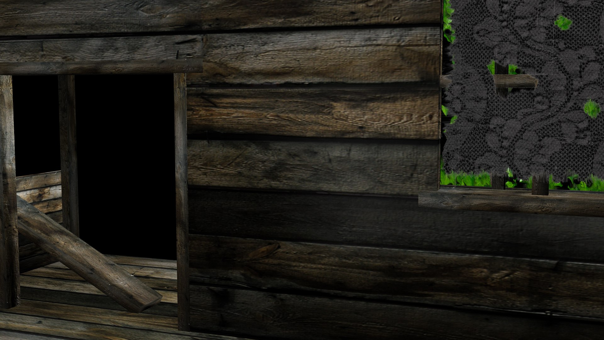 Old Shack 3d Model