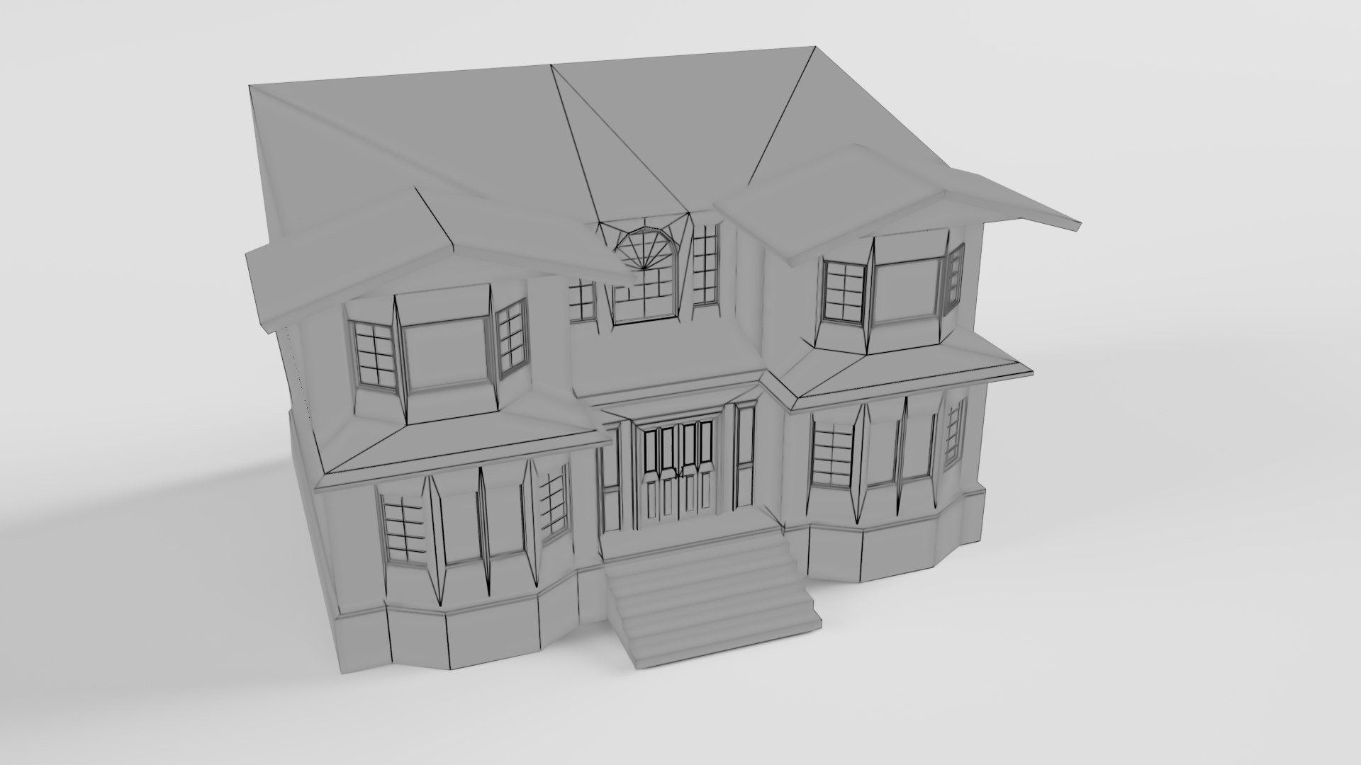 3D Building Model - TurboSquid 2015200