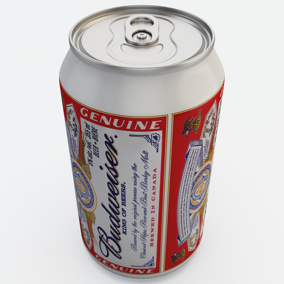 3d Budweiser Beer