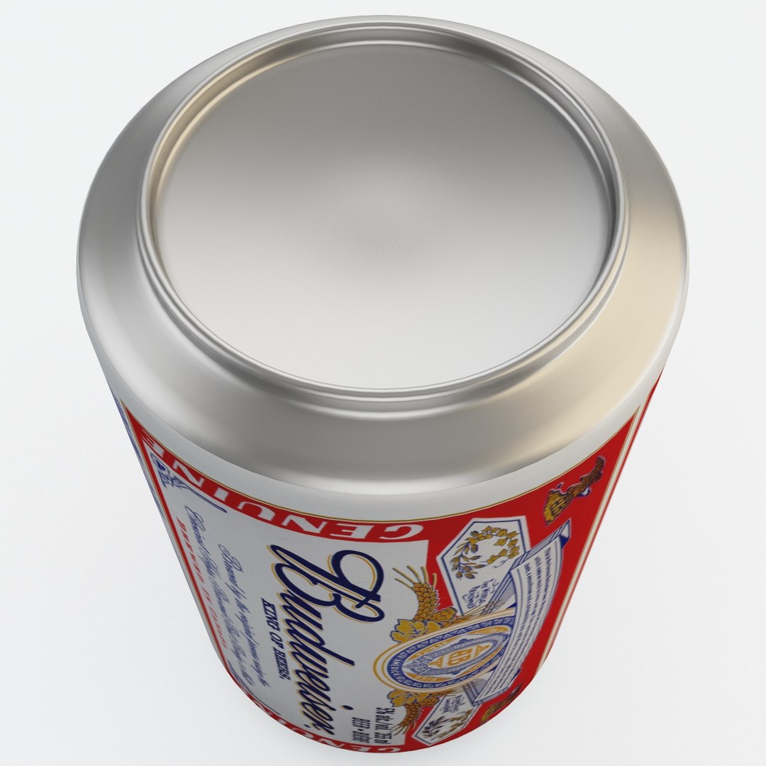 3d Budweiser Beer