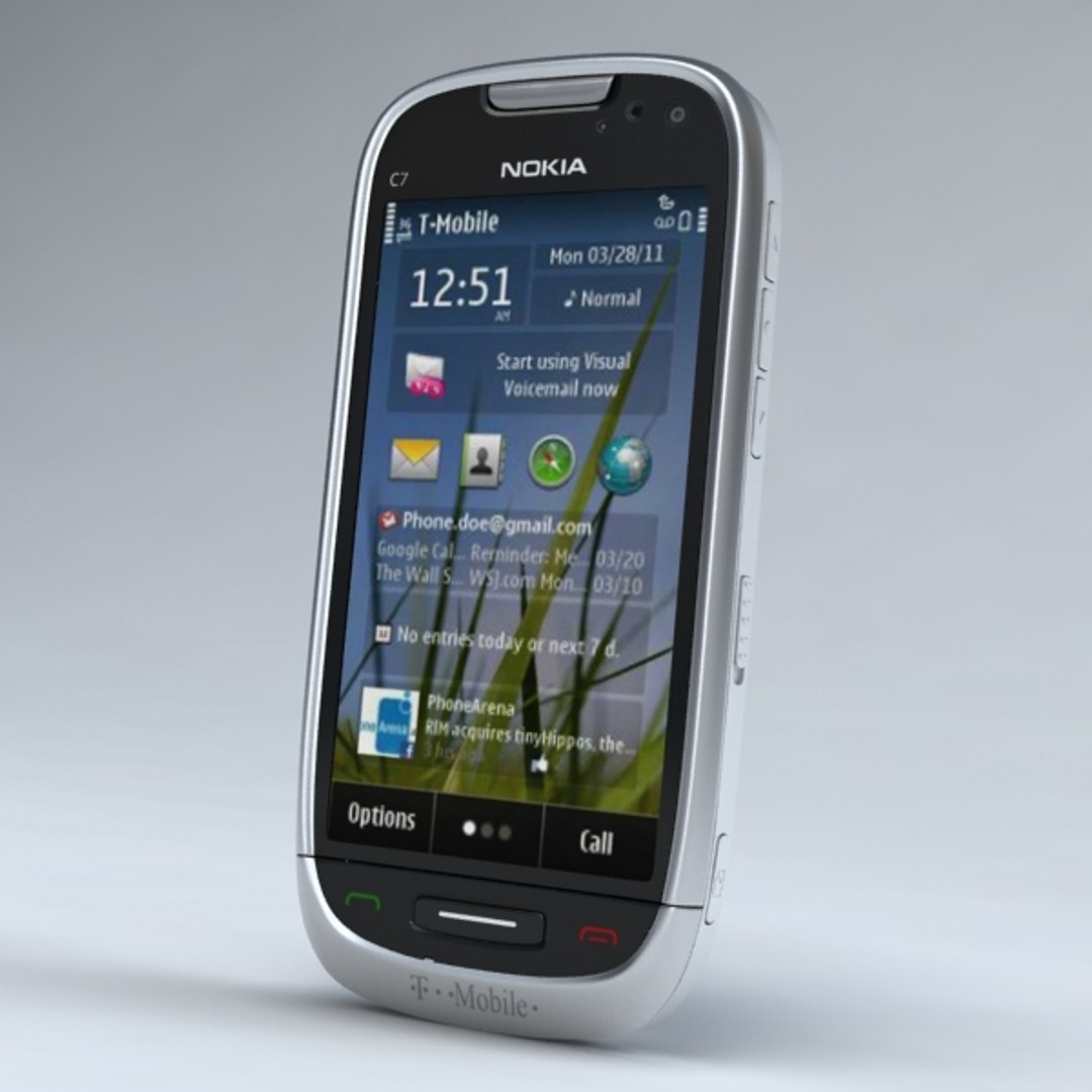 3d Nokia C7 Astound Model