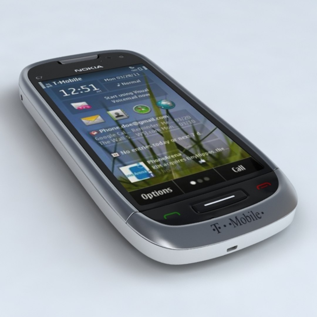 3d Nokia C7 Astound Model