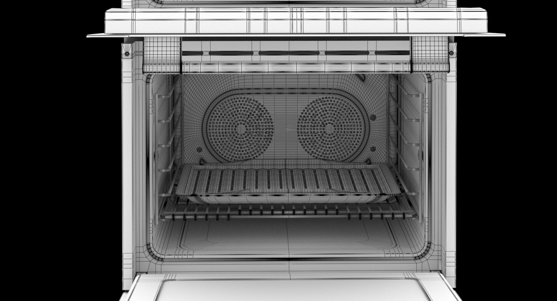 Miele Oven Built 3D Model - TurboSquid 1227440