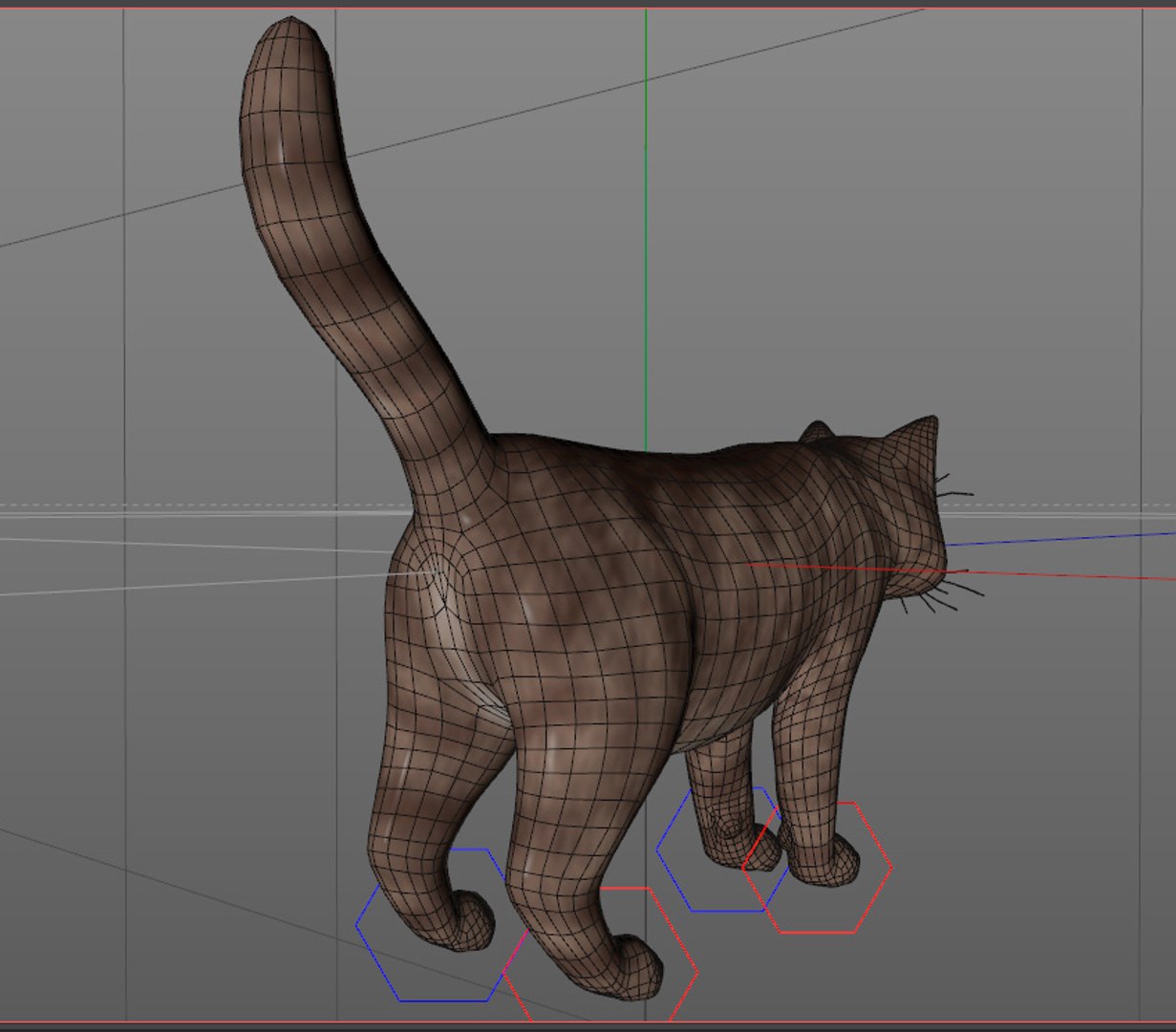 3D cat kitty model | 1142019 | TurboSquid