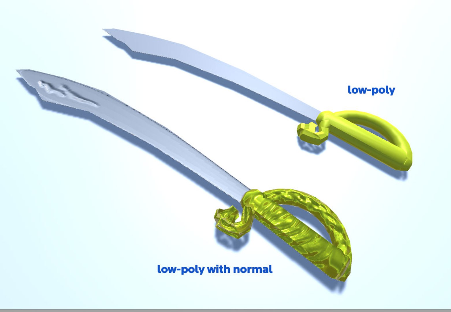 sword espada 3d model