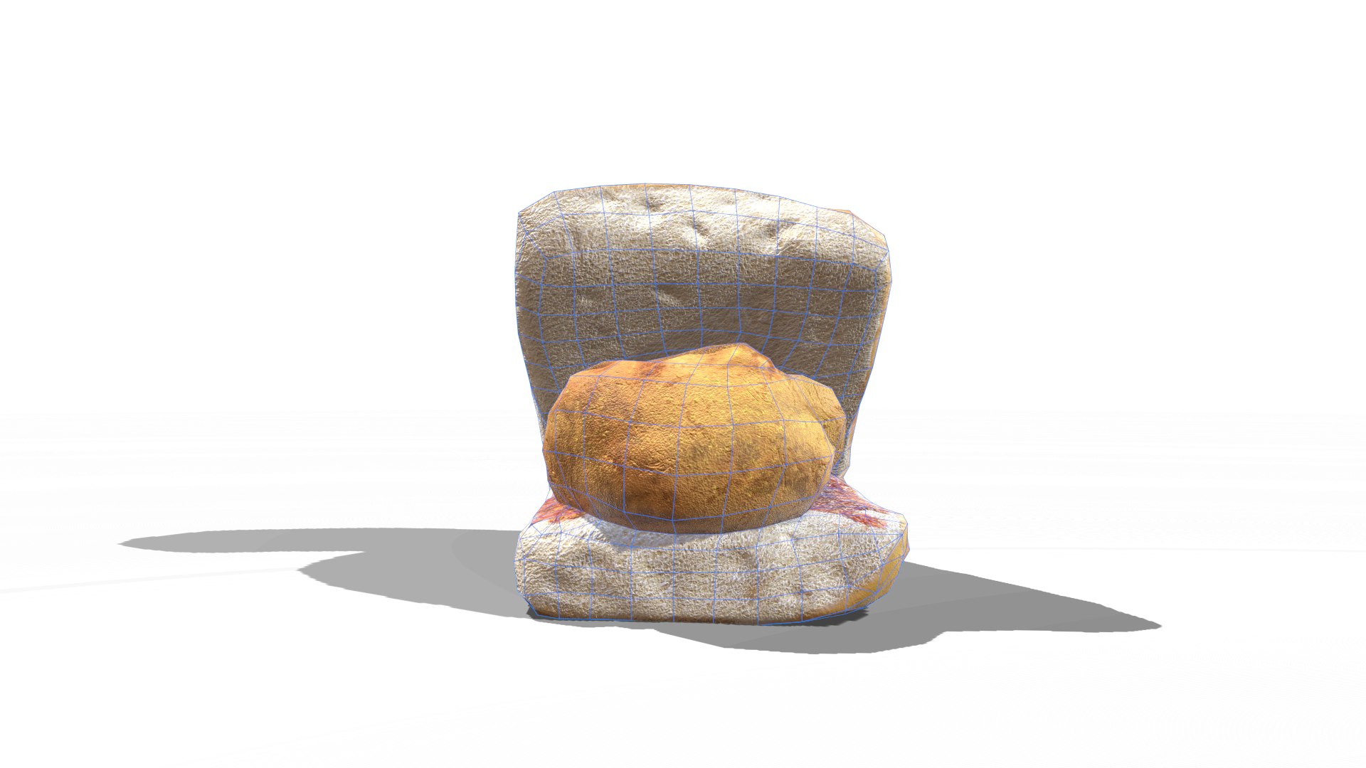 3D Vada Pav - TurboSquid 2027079