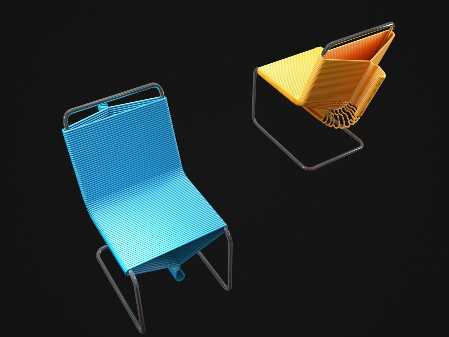 coat-check-chair 3d model