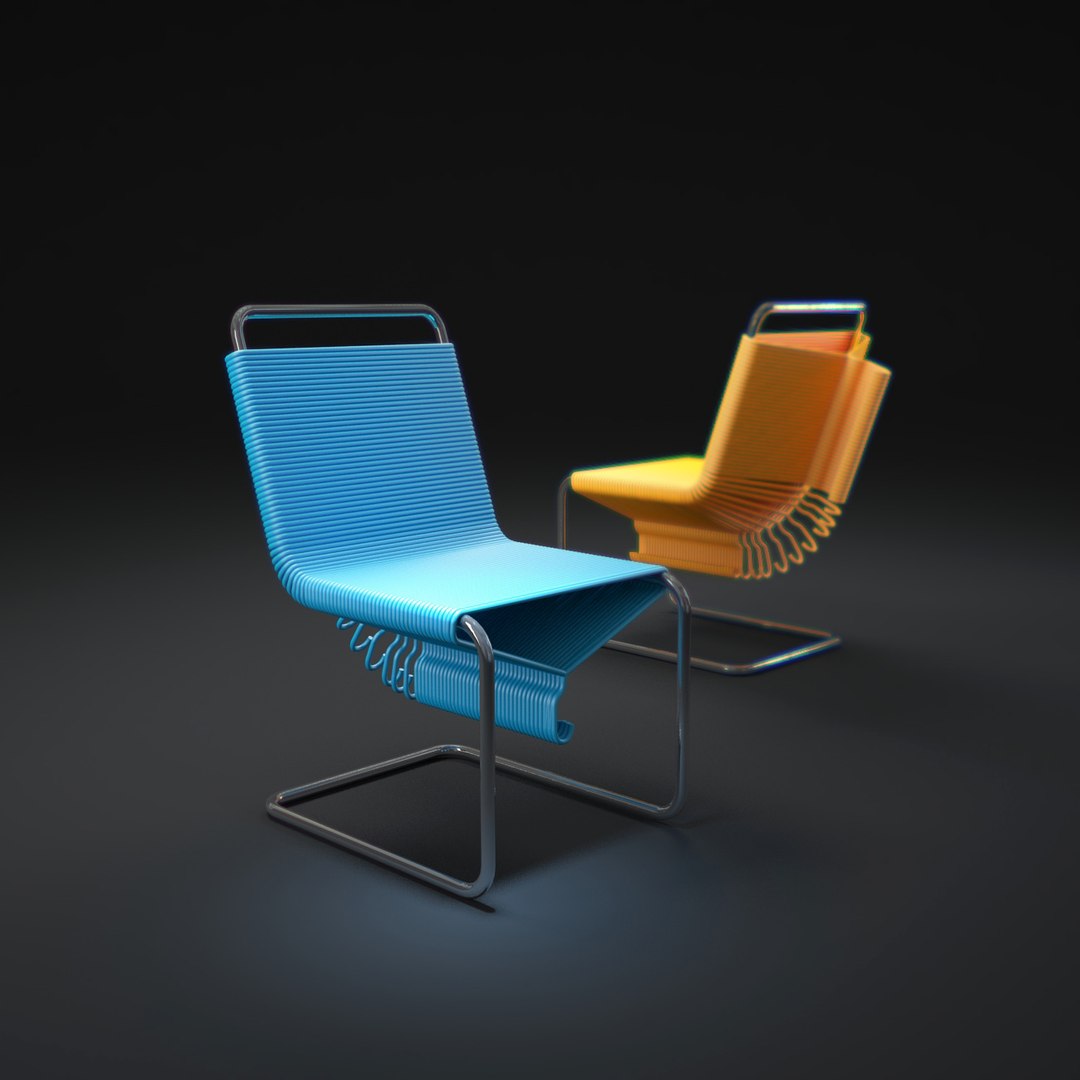 coat-check-chair 3d model