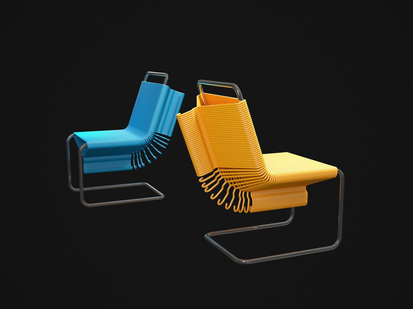 coat-check-chair 3d model