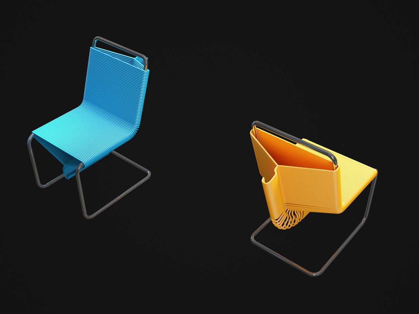 coat-check-chair 3d model