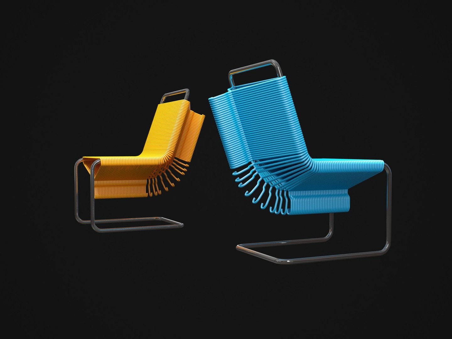coat-check-chair 3d model