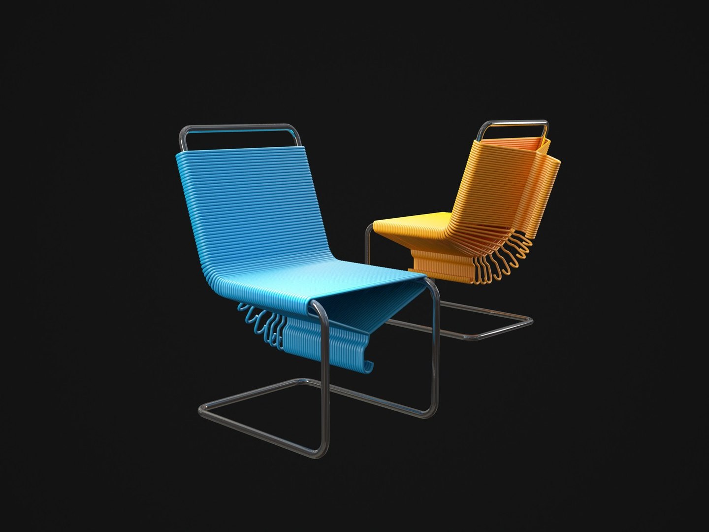 coat-check-chair 3d model
