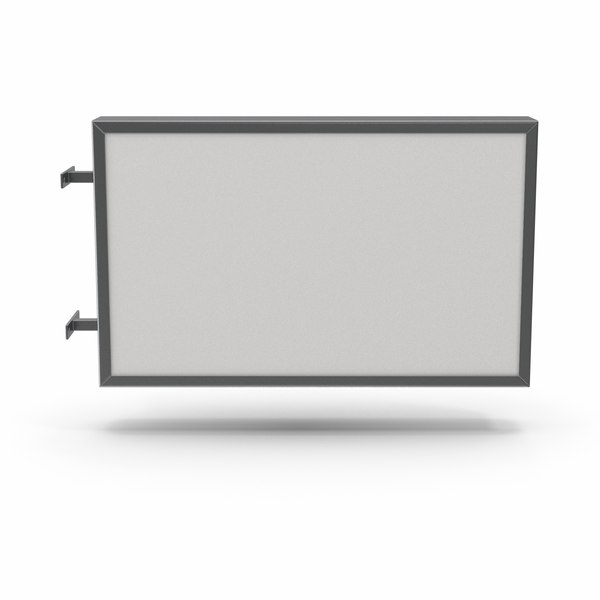 3D model Wall AD Signboard - TurboSquid 2014900