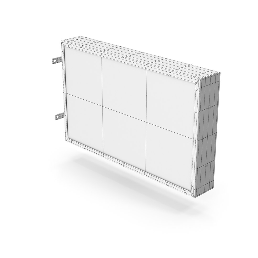 3D Model Wall Signboard - TurboSquid 2014900