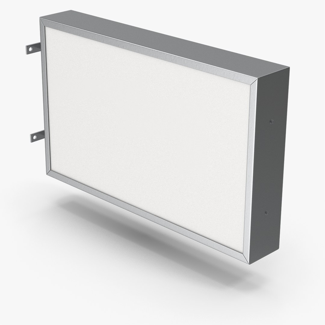 3D model Wall AD Signboard - TurboSquid 2014900