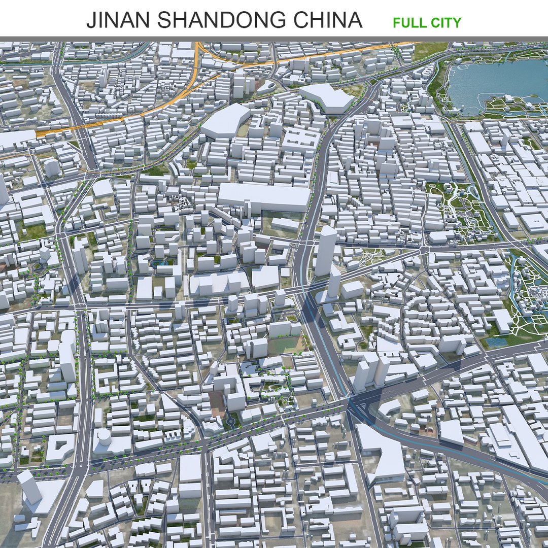 Jinan Shandong China 3D - TurboSquid 2100236
