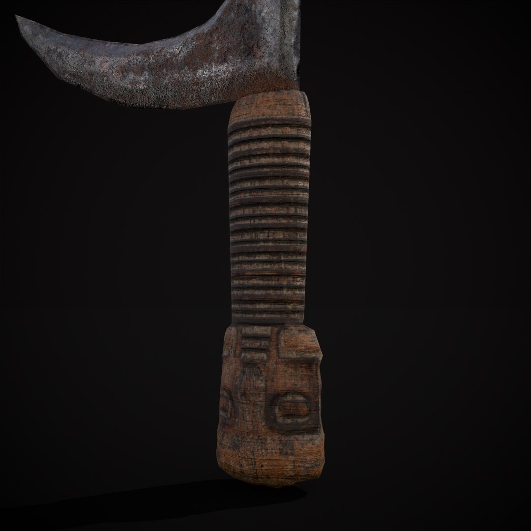 African Mambele 3D Model - TurboSquid 2153978