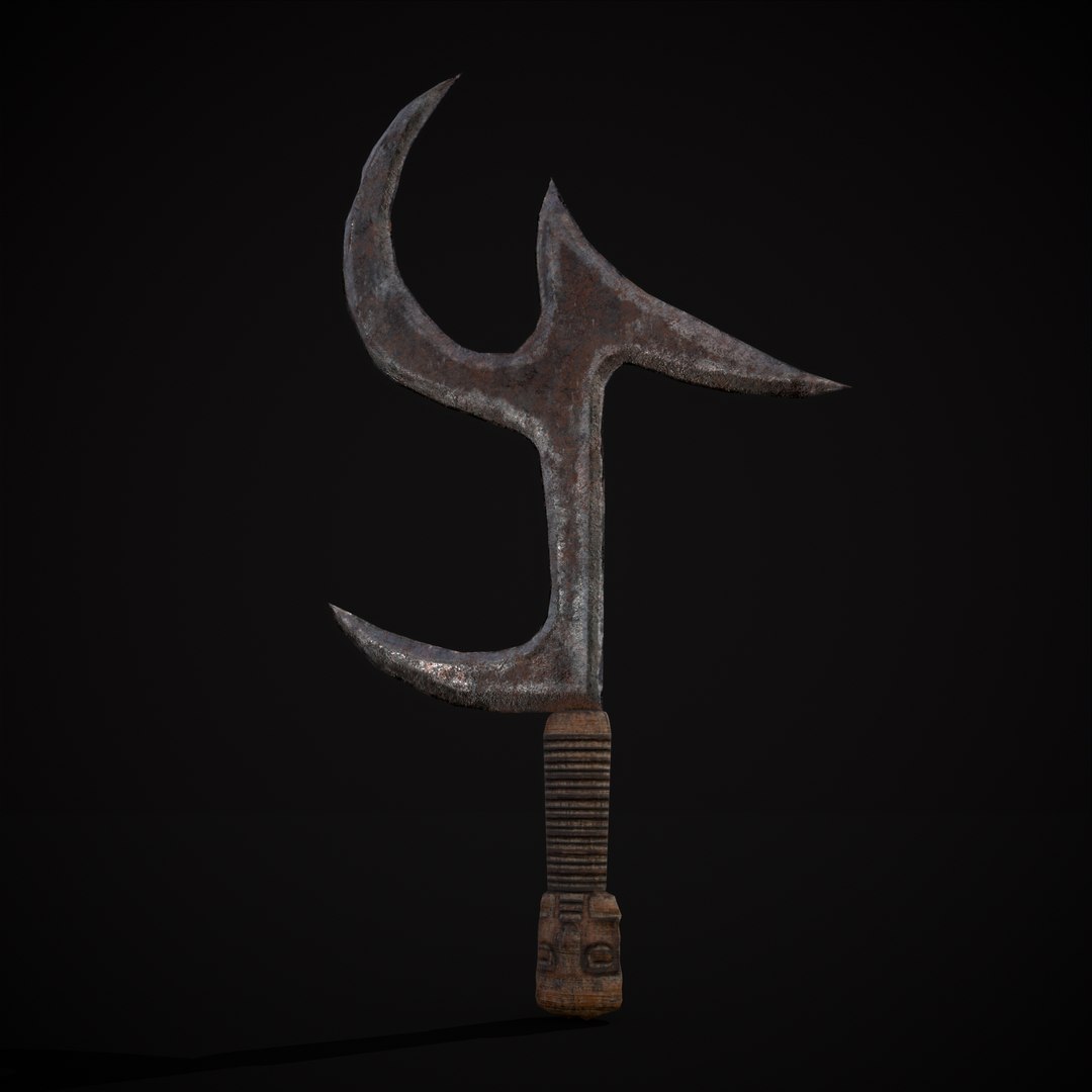 African Mambele 3D Model - TurboSquid 2153978