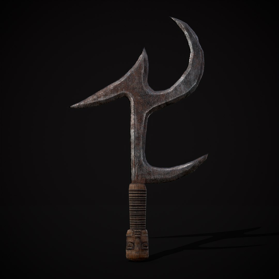 African Mambele 3D Model - TurboSquid 2153978