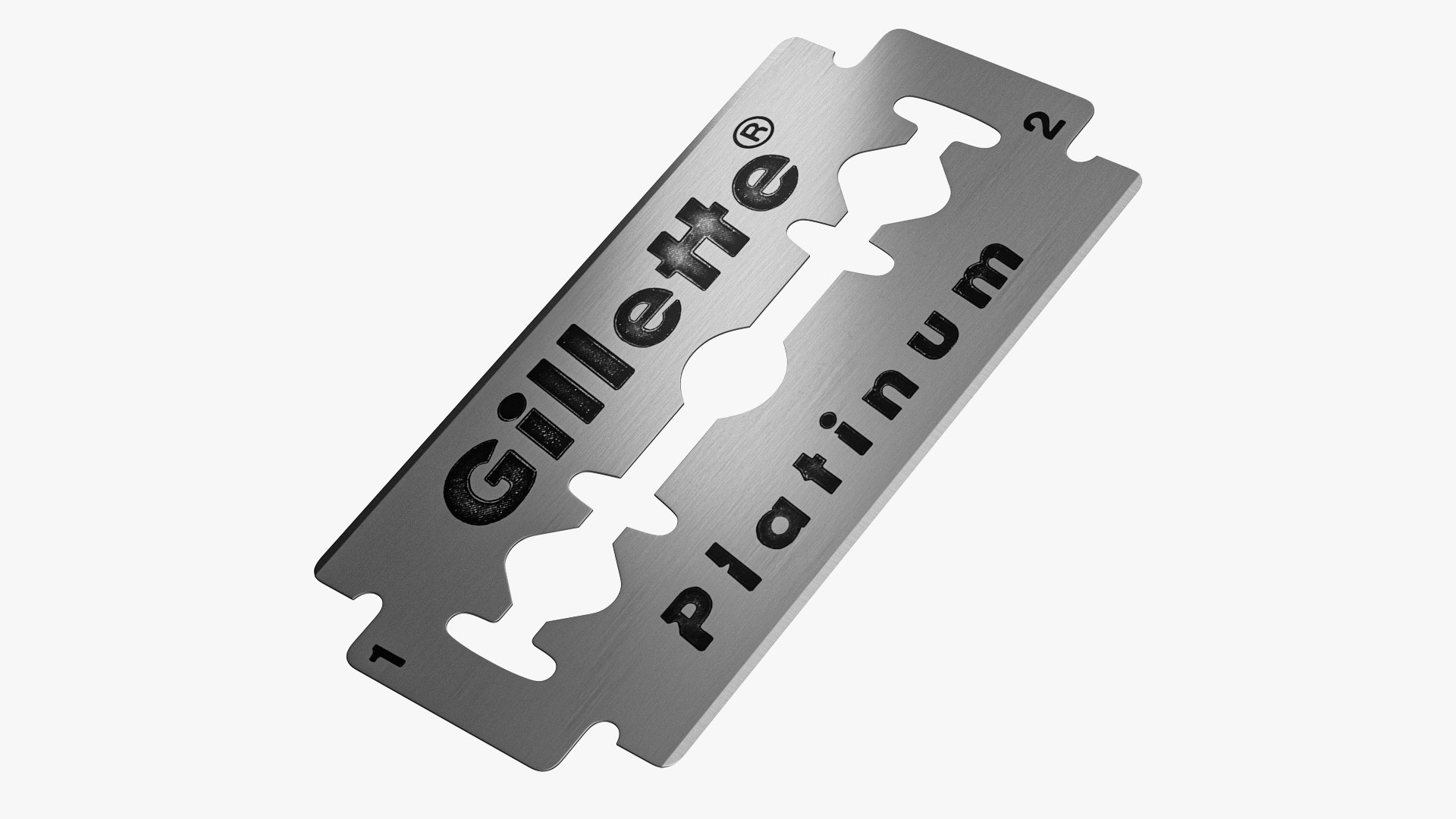3D Razor Blade Gillette - TurboSquid 1945002