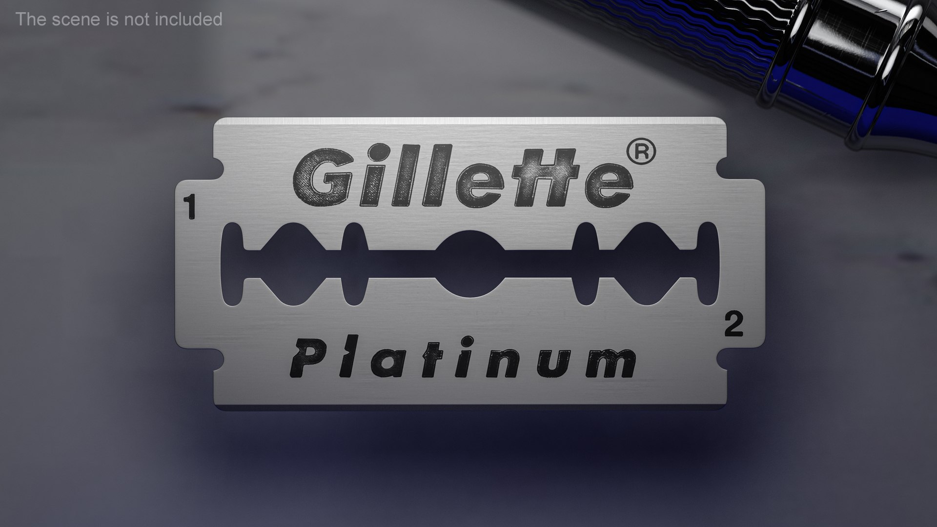 3D Razor Blade Gillette - TurboSquid 1945002
