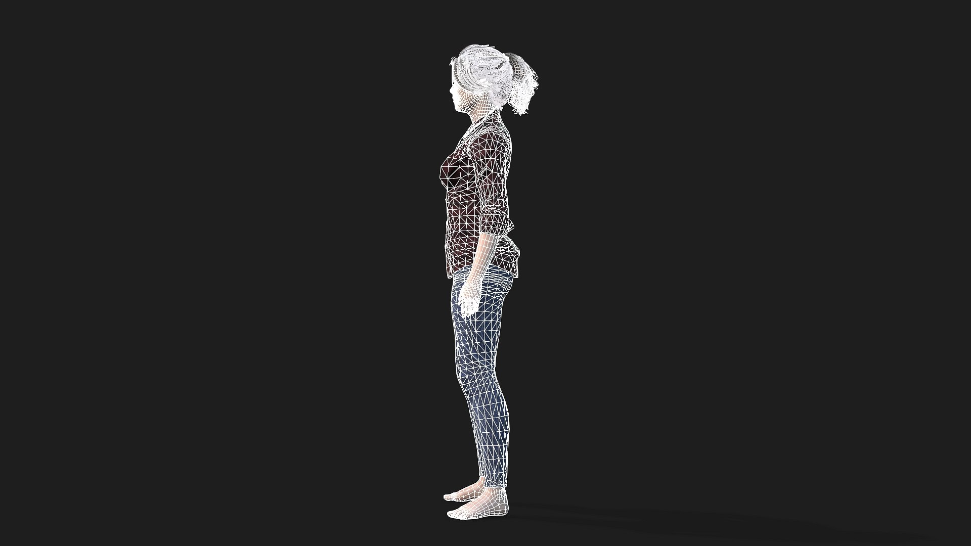 3D Model Highly Detailed 3D Model Of A Girl - TurboSquid 2337010