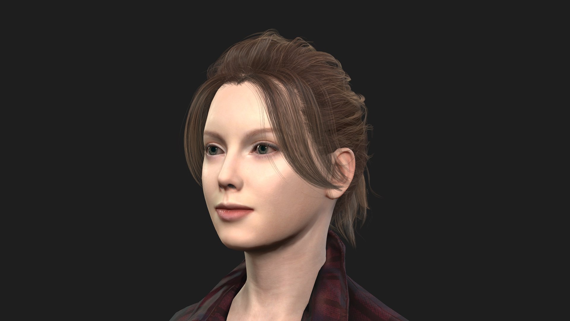 3D Model Highly Detailed 3D Model Of A Girl - TurboSquid 2337010