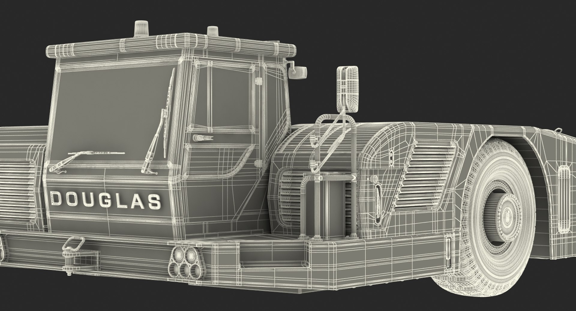 max aircraft towing tractor douglas