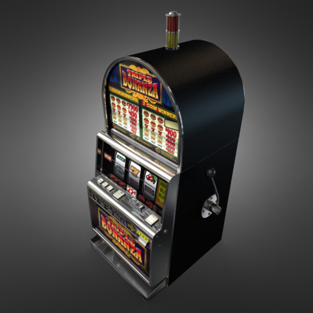 3d Casino Slot Machines Model
