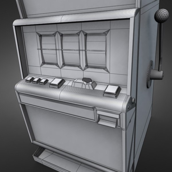 3d casino slot machines model
