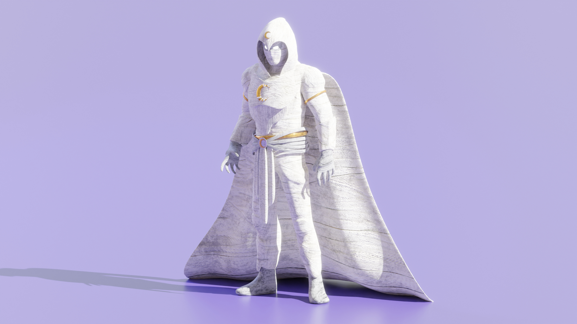 Moon Knight 3D Model - TurboSquid 1886007