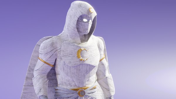 Moon Knight 3D model - TurboSquid 1886007