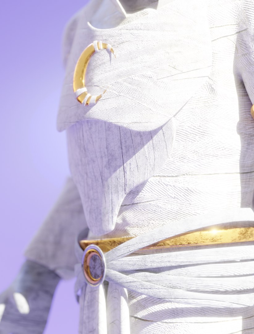 Moon Knight 3D Model - TurboSquid 1886007