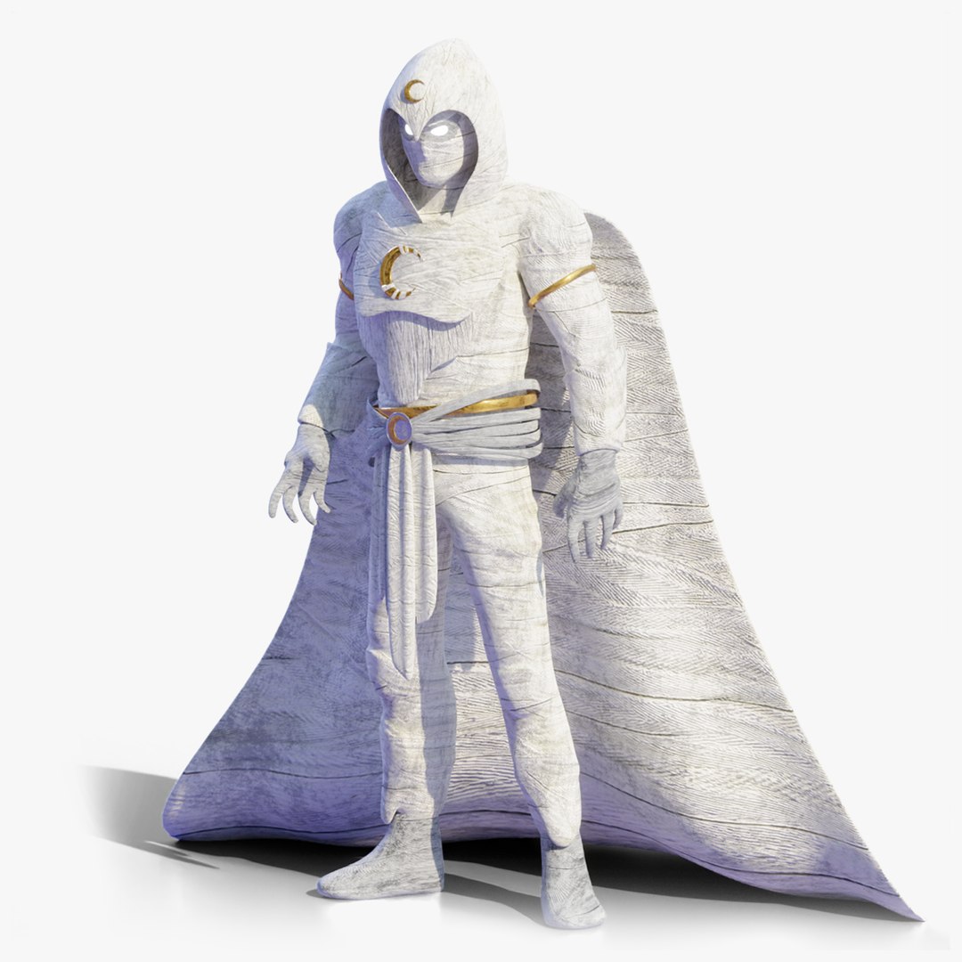 Moon Knight 3D model - TurboSquid 1886007