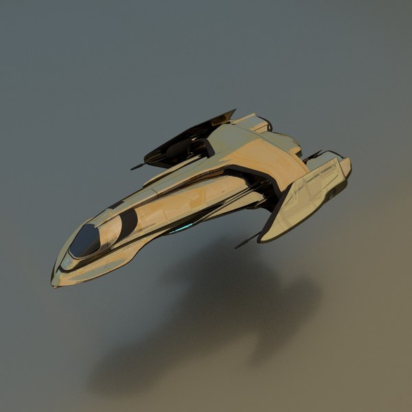 space spaceship 3d model