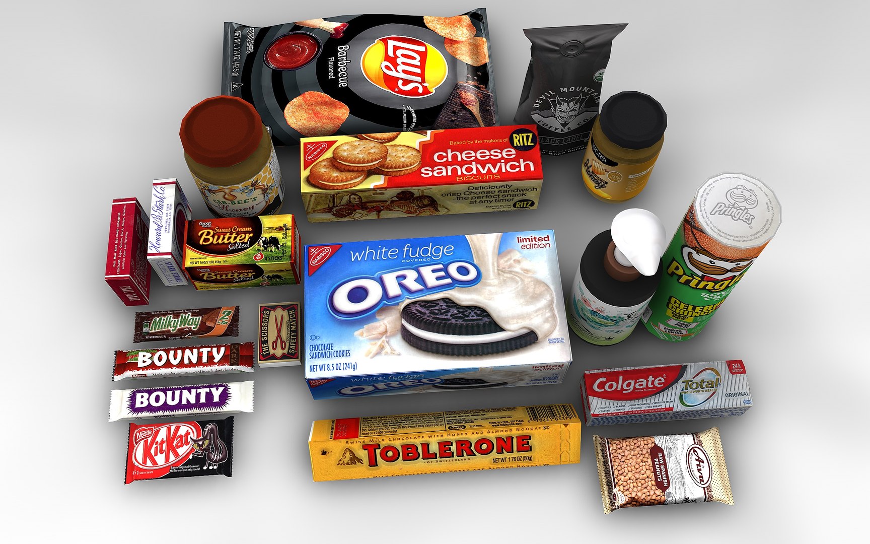 3D Food Packaging Collection - TurboSquid 1890721