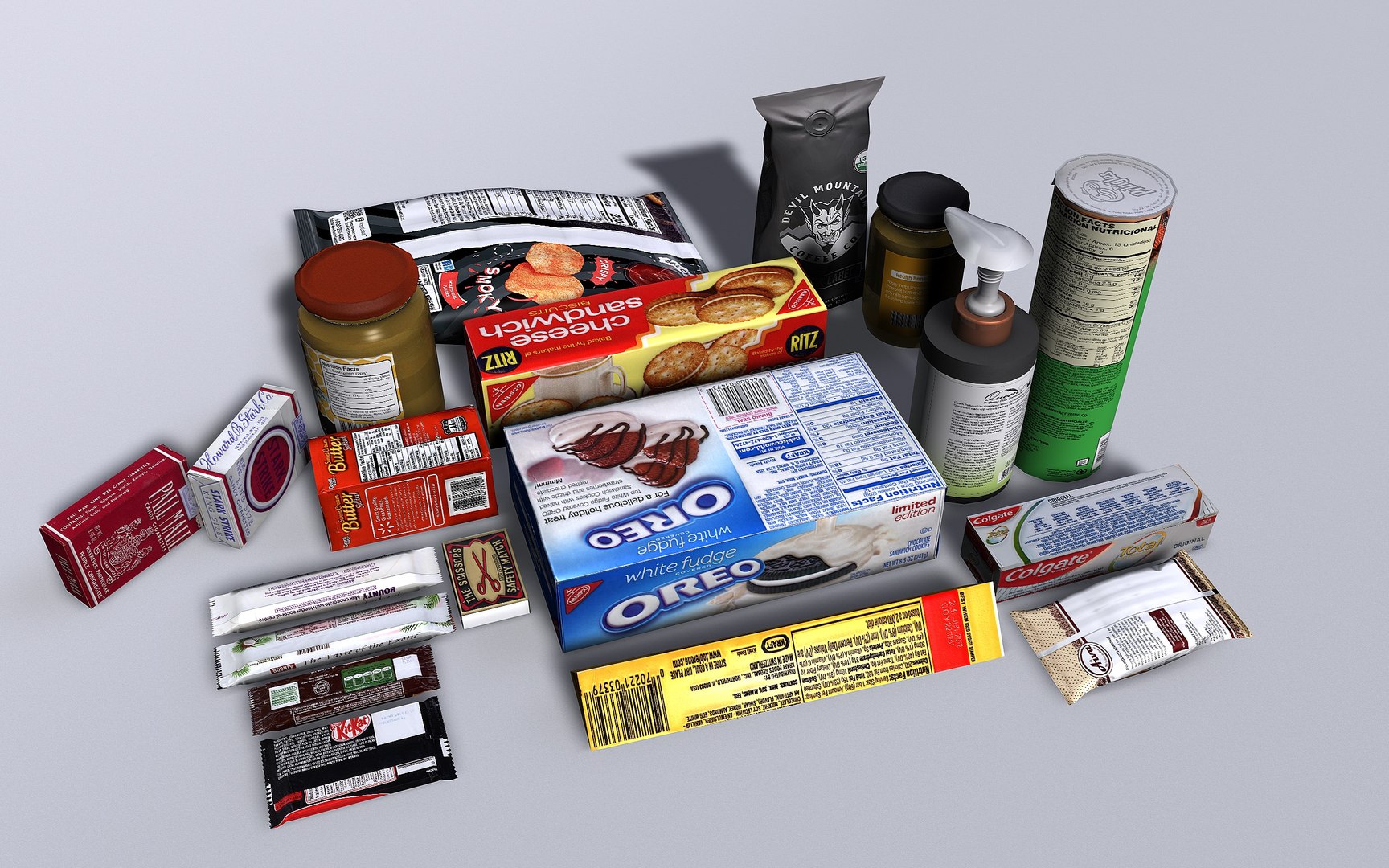3D Food Packaging Collection - TurboSquid 1890721