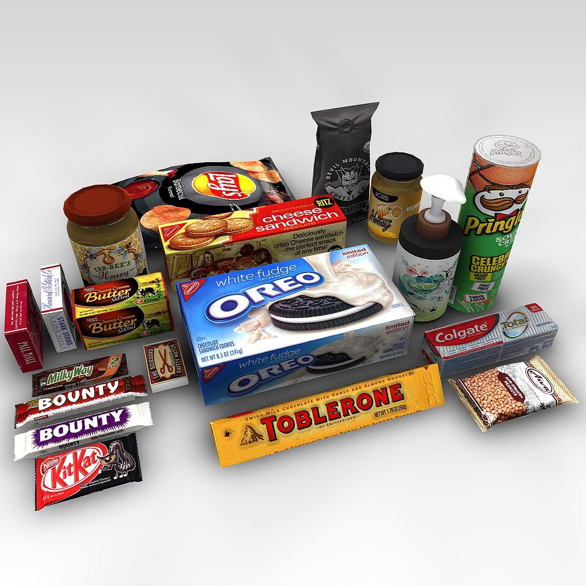 3D Food Packaging Collection - TurboSquid 1890721